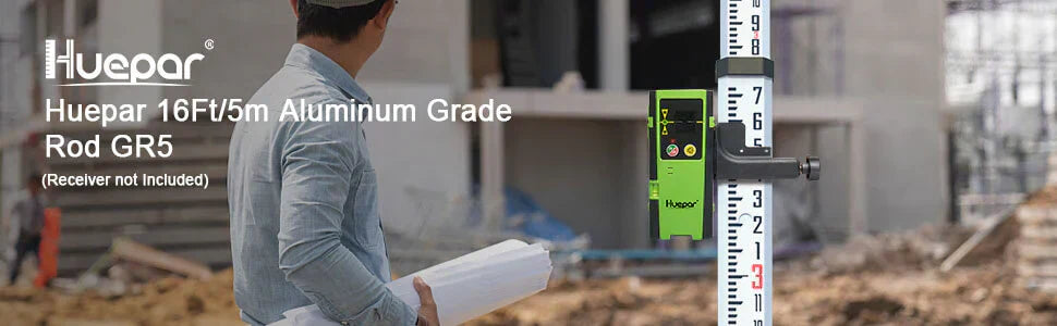 How to Use a Grade Rod? Reading Grade Rods Properly! – HUEPAR US