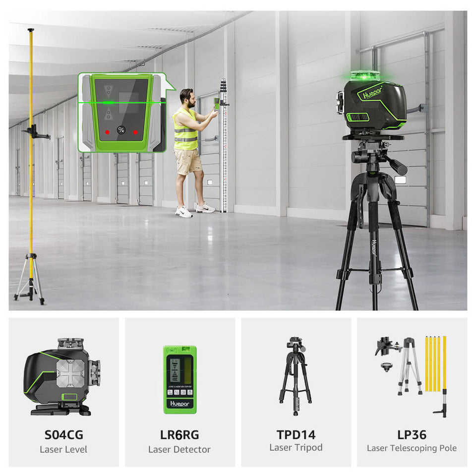 How to Use a Laser Level? – HUEPAR US