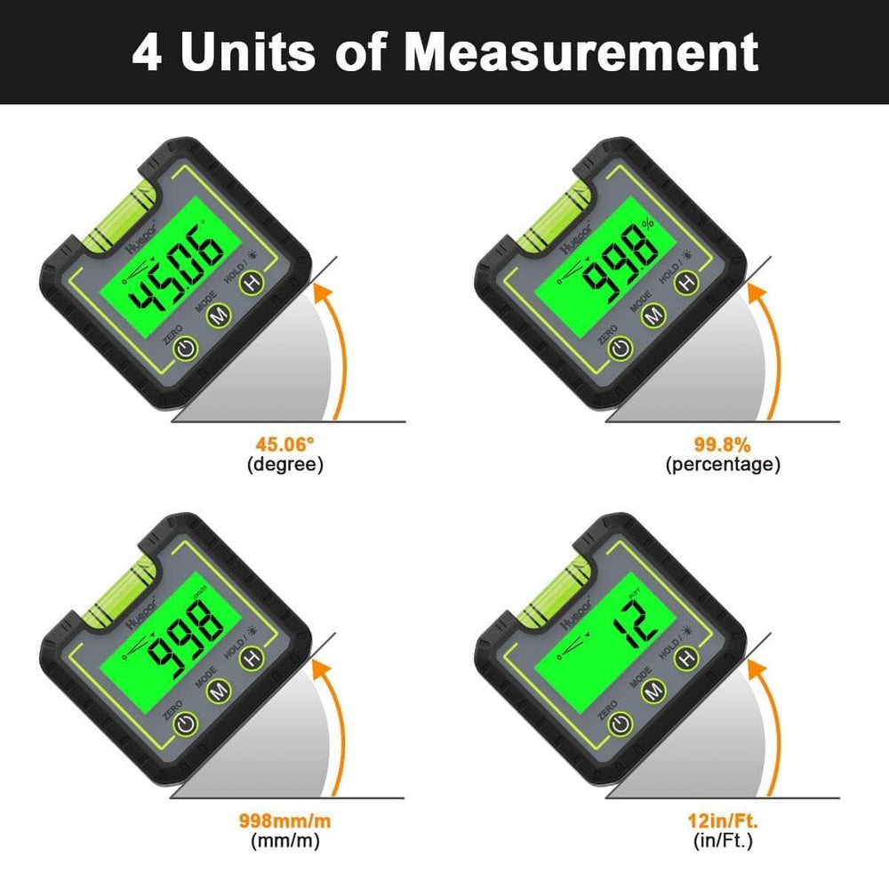 Huepar AG01 - Digital Level Angle Gauge Inclinometer freeshipping ...